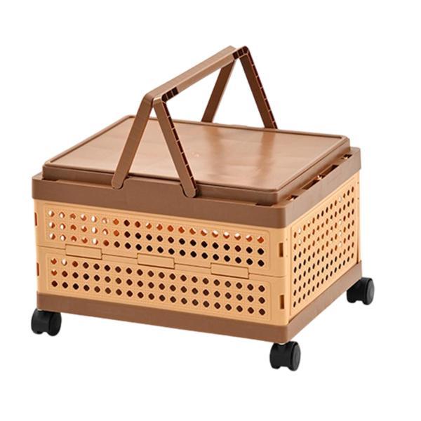 説明:[多用途]ポータブル収納クレートは.リビングルーム.寝室.キッチンで衣類.スナック.クッキー.雑貨など.さまざまな家庭用品を整理するのに最適です.整理整頓された空間を保ちます. [省スペース]折りたたみ式収納バスケットは.使用時には簡...