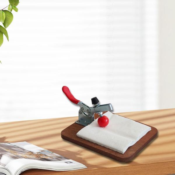 説明:[プレミアム素材]: ナプキンホルダーは耐久性と洗練された外観のために木材で作られており.様々な装飾スタイルにマッチします. [クリエイティブデザイン]: ボールペーパーウェイト付きペーパーホルダーは.レストラン.ホテル.家庭のダイニ...