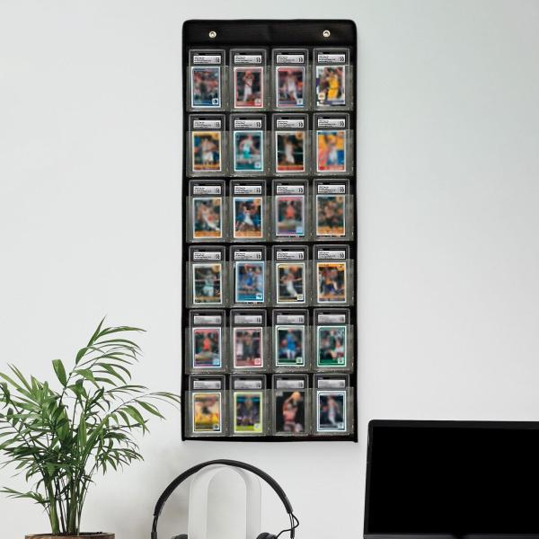 説明:[プレミアム素材]: ポリエステルと高品質のPVCで作られたこのカードディスプレイホルダーは.コレクションの視認性を高めながら.カードをほこりや損傷から効果的に保護します. [大容量]: 4インチ x 3.75インチのグリッドサイズを...