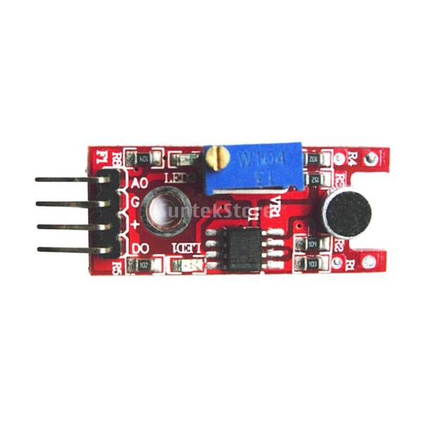 説明: 5V DC電源を使用してください。 取り付けネジ穴3mmがあります。 アナログ出力とスレッショルドフリップレベル出力。 電源インジケータライトとコンパレータ出力インジケータランプ。 高感度マイクと高感度。 仕様:サイズ：40 x 1...