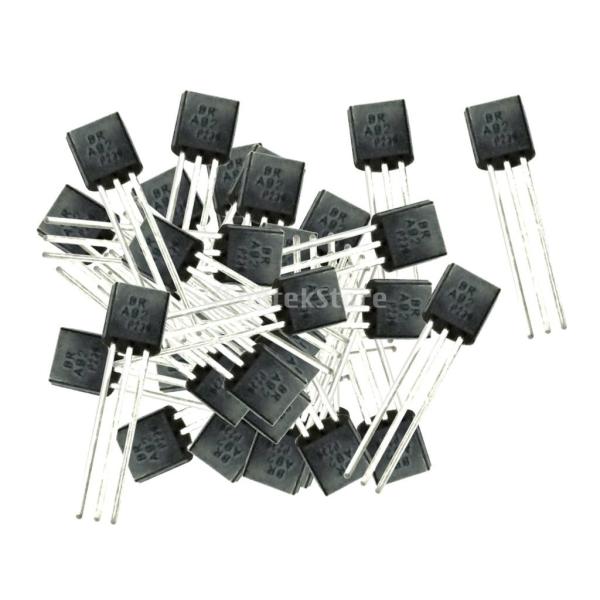 説明: 100％真新しく高品質 A92 3極300V 500mA 625mw PNP TO-92 100PCS モデル：A92 パッケージング：〜92 EBC Vceo 耐圧：300V 電流：500mA  PCパワー：625mw  Hfe倍...