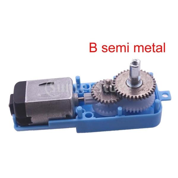 説明:ハーフギアロボットインテリジェント車減速機TTモーター単軸1時90分終了セミメタルシングルシャフト1:90（シングルメタルシャフト、2ギア、プラス2ギア） 減速比1:90 入力：3V〜6V 出力：110RPM 仕様:材質：プラスチック...