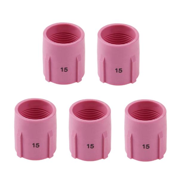 説明:5個TIG溶接トーチアルミナカップノズル53N89＃15  WP17 18 26 TIG用.TIGアルミナノズルガスレンズセラミックカップ.100%真新しい高品質.丈夫で使いやすい.パッケージに含まれるもの:5個のTIGアルミナセラミ...