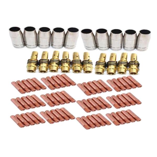 説明:材質:銅合金導電性口径:0.8mm / 0.03inch溶接トーチノズルはMB15AKとMIGに適用されます家庭用DIYの仕事や軽量の中小企業プロジェクトに適しています使いやすく.特に溶接作業に適した導電性仕様:23個:ノズル5個.コ...