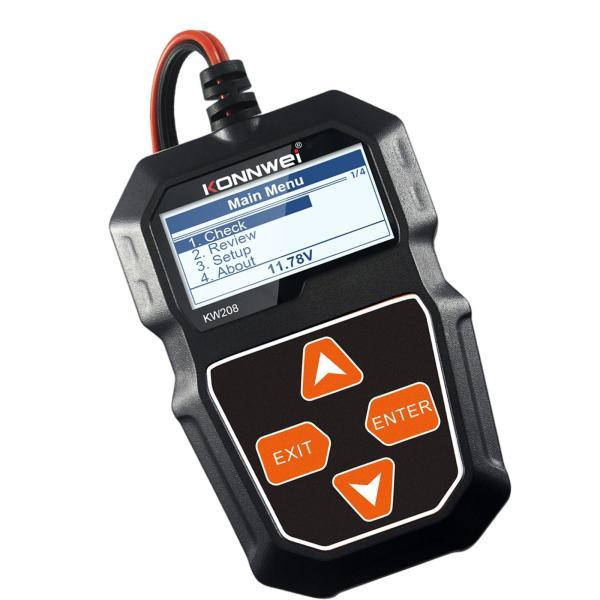 説明:KW208バッテリーテスターには.バッテリーテスト.クランキングテスト.充電テスト機能が含まれています.主にバッテリーの正常状態を分析することを目的としています.バッテリーの良し悪しを直接検出し.推奨される解決策を提示します.内蔵バッ...
