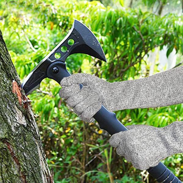 説明:特徴: 当社の厚みのある素材の屋外作業用手袋は.耐切断性があり.手と腕を効果的に保護します.素材: 当社の耐切創手袋は高品質の HPPE 製で.耐久性.耐摩耗性.通気性に優れ.軽量です.[デザイン]シャムデザイン.二層構造.柔らかくて...