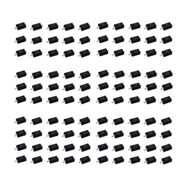 説明:[タイプ]: 1N5819W S4 SMD ショットキーダイオード 100個[電圧と電流]: 40V/1A.SOD-123パッケージ[特徴]: 1N5819W S4 ショットキー ダイオードは.回復時間が非常に短く.高回路動作.低電力...