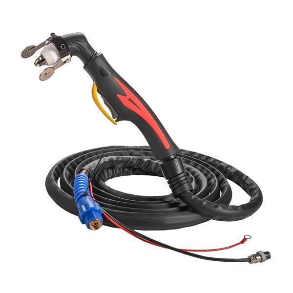 説明:[商品名]鋼材・鉄材の切断に適したエアー切断機P80[PUレザーケース]P80切断トーチにはPUレザーケースが装備されており.耐火性.耐油性.引っ張りに強いです.[商品サイズ]エアー切断機.長さ:5m.ハンドル長さ:270mm[使いや...