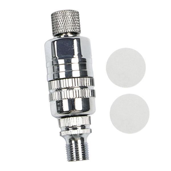 説明:[ネジ山]: フィルターにはエアブラシに取り付ける1/8インチの雌ネジと.ホースに接続する1/8インチの雄ネジがあります.[サイズ寸法]: このエアブラシアクセサリーのサイズは6cmx1.9cmで.エアブラシのニーズに合わせてコンパク...