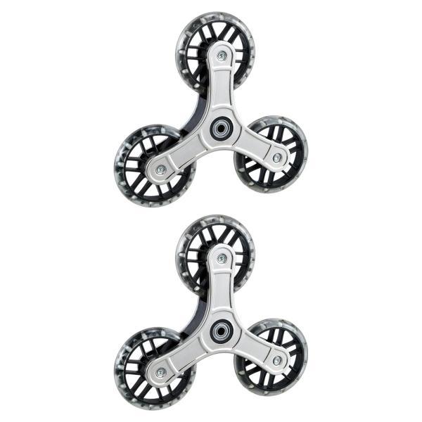 説明:[プレミアム材料:階段クライミングトライアングルホイールはPUとステンレス鋼の材料で作られており.耐性があり.滑らかで安定した強力な負荷ベアリング[安定したデザイン]:安定したトライアングル構造設計を備えており.PUラバーキャスター....