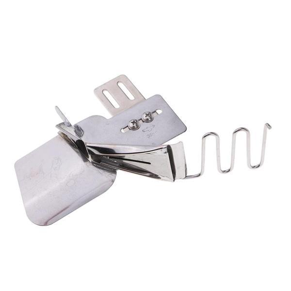 説明:ミシンダブルシリンダーフォールドカーブエッジバインダー耐久性があり.インストールと使用が簡単で.効率が大幅に向上します.布の上層と下層の幅を調整するのに便利な調整可能なネジ.カーブエッジのバインディングに適しており.衣類.皮革製品.ボ...