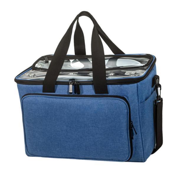 説明: [素材]ポリエステル生地で作られたこの編みバッグは.軽量で耐摩耗性があり.丈夫で壊れにくく.長期間使用できます. [ゆったり]約38cmx24cmx28cm/14.96インチx9.45インチx11.02インチの糸バッグは.糸玉.編み...