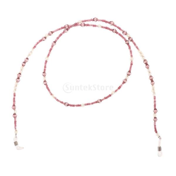 説明:美しいとファッション眼鏡/異なる色とサイズのビーズのデザインによるサングラスのロープあなたの老眼鏡、眼鏡、サングラスなどを落とさないように飾るためのパーフェクトガラス素材は自然なので、ガラスビーズごとに顔の色が若干異なります材質：ガラ...