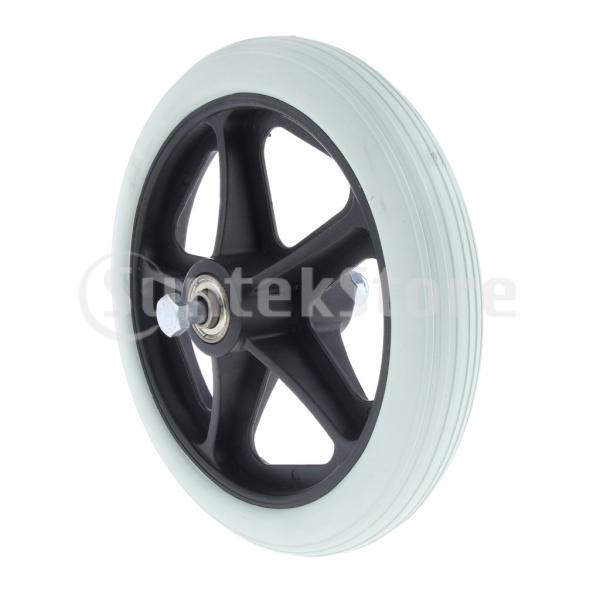 説明:空気を抜いて.パンクを止めてクイックノックダウン;高品質の合金とABS素材で.耐久性があります.頑丈で.耐摩耗性があり.滑らかで.沈黙しています.ほとんどの手動車椅子カートの前輪.歩行補助器具に最適です.すべてのジョイントに使用されて...