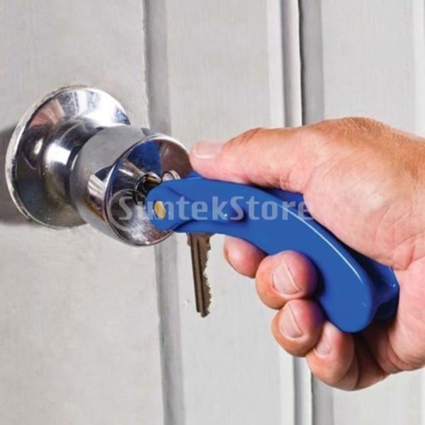 説明:2つのキーを保持できます.ネジを使用して1つのキーを所定の位置に保持し.回す際に手首の機能が制限されている人でも簡単にキーをロックに変えることができます関節炎やその他の把握が困難な人に最適プラスチック製のヘッド カバーが付いている車の...