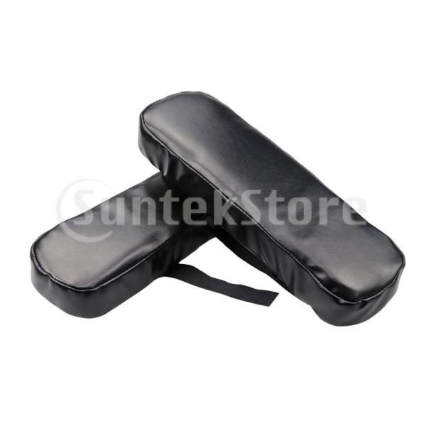 説明:ソフトPUレザーのアウターカバーと認定された高密度メモリフォームの内部充填、耐久性、使いやすさ、お手入れが簡単 2つの調節可能なフープ＆ループストラップにより、ほとんどの家庭用またはオフィス用のタスクチェア、車椅子、ゲーム/コンピュー...