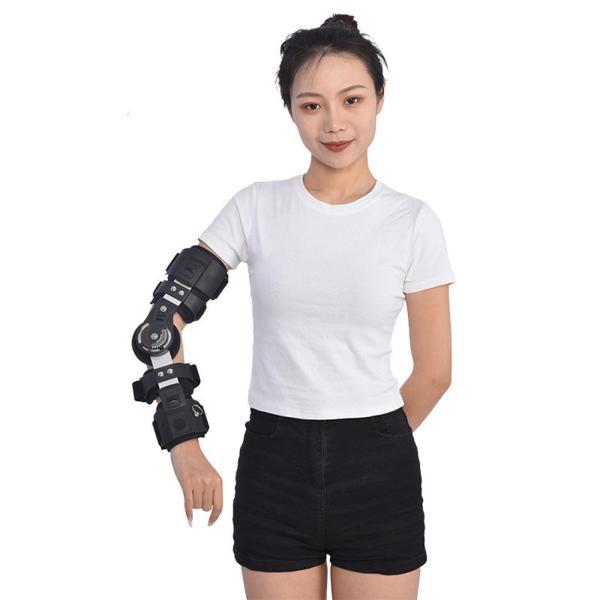 説明:術後と怪我の回復.肘の怪我のために特別に設計されたこのブレースは.脱臼.上顆炎.骨折などに最適です.肘装具は.腕の可動域を制限し.腕を安全に保ち.肘関節が本来の機能を回復したり.機能訓練を行うのに役立つように設計されています. 0°-...