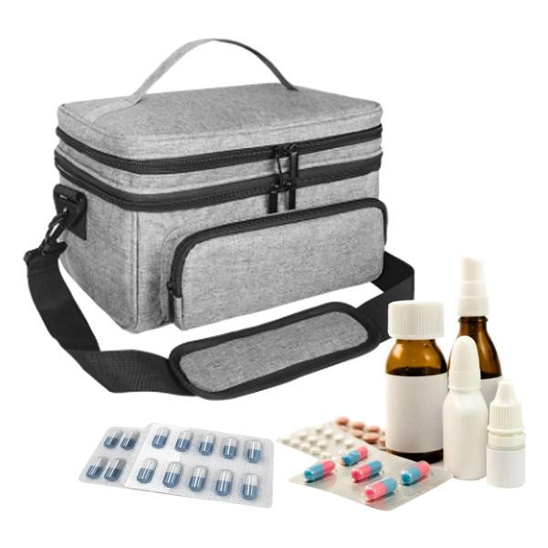 説明:[二層構造デザイン]: この空の救急箱バッグは二層デザインで.上部は透明PVCポケット.ゴムバンド.伸縮性メッシュポケット.ジッパー付きPVCポケットで構成されており.毎日の最初の整理に最適です.援助物資.[豊富な収納スペース]:下部...