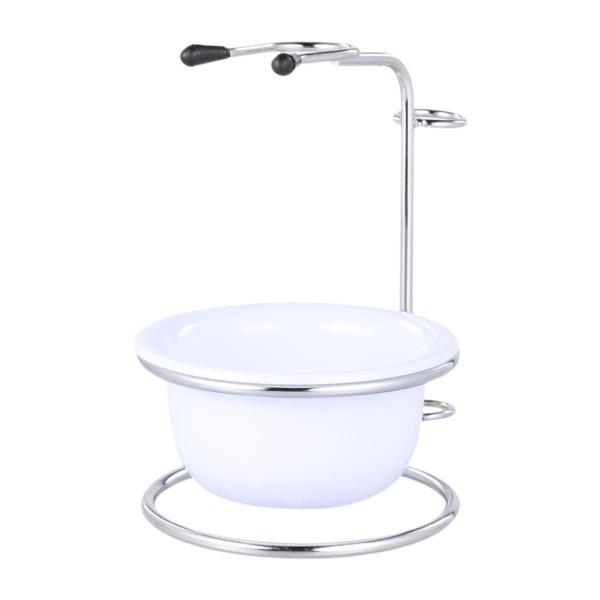 説明:[素材]: ステンレススチールシェービングソープボウルはステンレススチールとABSで作られており.丈夫で長期間使用できます. [サイズ]: シェービングマグのボウルの直径は8.7cm.底の直径は4.7cm.高さは4.2cm.棚のサイズ...