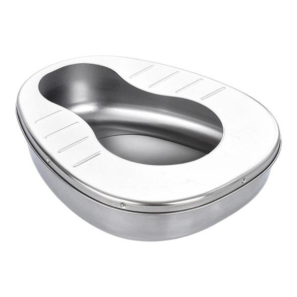 説明:[素材]: このポータブルベッドパンは丈夫なステンレス鋼で作られており.長期使用と錆びに強いです[製品寸法]: 長さ35.5cm/13.98インチ.29cm/11.42インチのサイズ幅はインチ.高さは9.5cm / 3.74インチのこ...