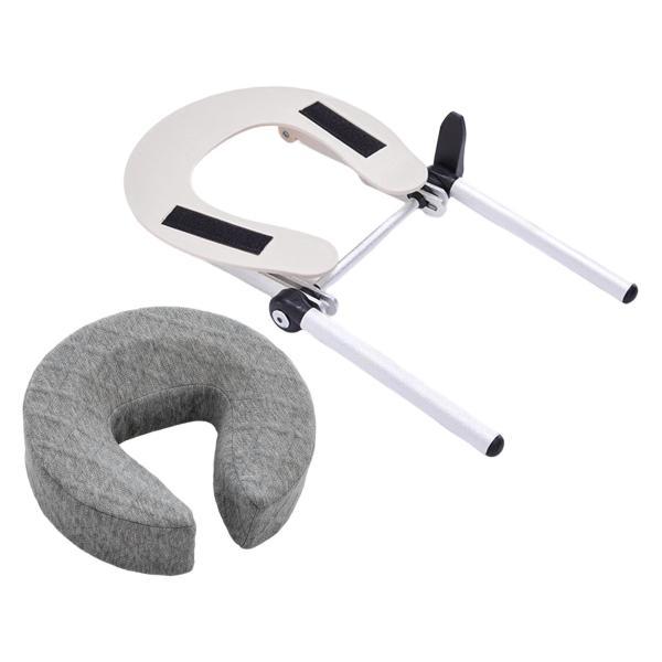 説明: [快適]: マッサージテーブルフェイスダウンピローは.布地.スポンジ.アルミ合金ブラケットで作られており.長時間使用しても頭や顔を支えます. [多用途]: 家庭.美容院.マッサージセッションに最適なこのU字型のフェイスクレードルは....