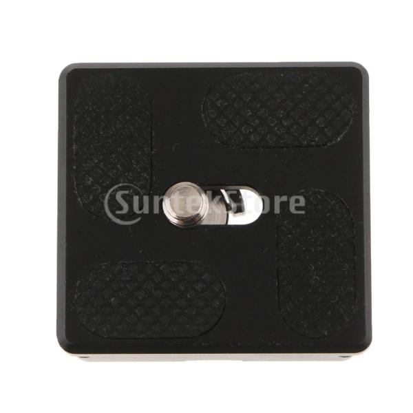 説明:Fotopro FPH-53P / 53Q FPH-42Q /43QM-4S三脚ヘッド用クイックリリースQRプレート.ねじれ防止ロックネジは.国際規格である標準1/4"ネジに適合しています.写真撮影やビデオ撮影に最適です.アルミニウム...