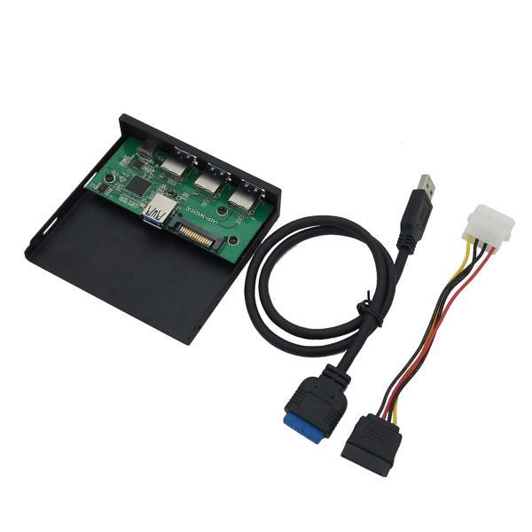 説明:未使用のフロッピードライブスペースを4つのPorts USB 3.0および1ポートタイプ-Cに変換することを許可します.複数のデバイスの同時動作をサポートします. Windows XP / Vista / 7/8 / 8.1 / 10...