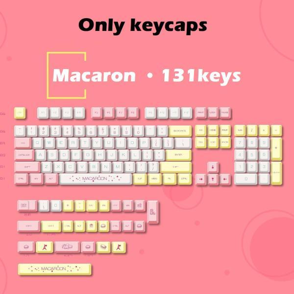 説明:このセットには.1U / 1.5U / 1.75U / 2.25U / 2.5Uのサイズのさまざまな補助キーキャップを含む合計131個のキーキャップがあり.61キー.64キー.68キー.82キーに適合させることができます. .および8...