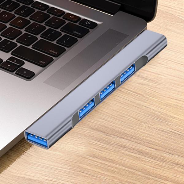 説明:[4ポート同時使用]:  USB C HUBはキーボード.ラップトップ.その他のデバイスをサポートしており.同時に接続して使用できます.十分な電力供給と応答性により.いつでも拡張ニーズに対応できます.[高品質素材]: ノートパソコンデ...
