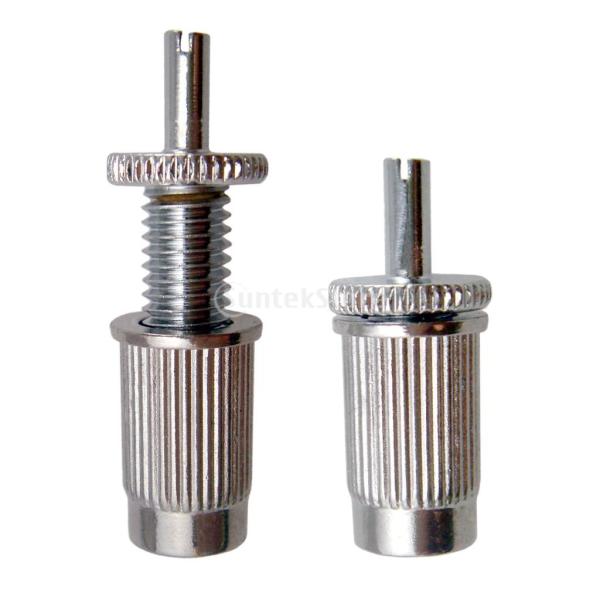 説明:ギターパーツアクセサリー用2ピースエレクトリックギターブリッジスタッドアンカー。 高品質とテストは問題ありません。 マウント径：4mm  LP EPIギターのチューン・オ・マチック・ブリッジに適しています。 素材：アイロンパッケージに...