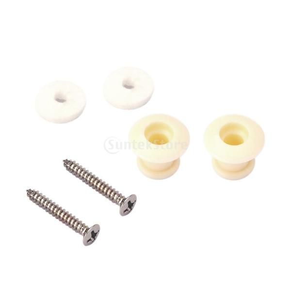 説明:ギターパーツアクセサリー用ギターストラップロックストラップロックを設定します。 高品質で新しいもの。 このストラップロックシステムは、ギターを改造することなく、あなたの古いストラップのペグに取って代わります。ただあなたのストラップにそ...