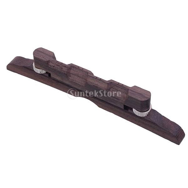 説明:マンドリン交換部品用ローズウッドマンドリンブリッジ調節可能な高さ.最高のトーン伝達のための補償されたブリッジトップ; 2つの脚部ベースは事実上すべてのアーチ型トップマンドリンにカスタムフィットすることができます. マンドリン弦楽器の交...