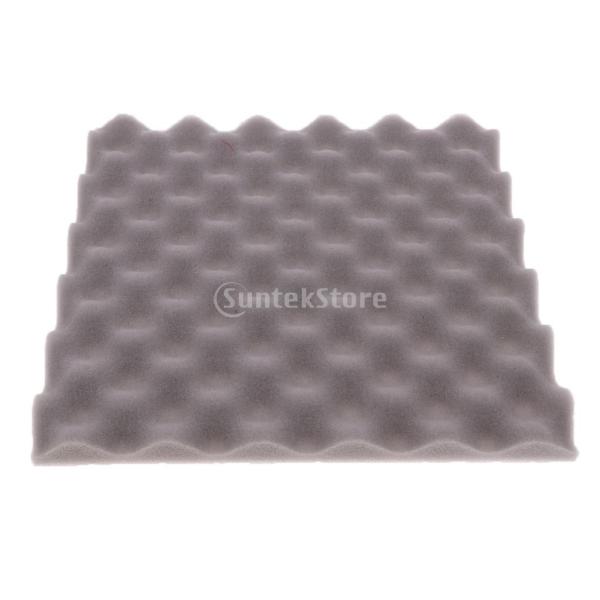 説明: Eggcrate Studioアコースティックフォームパネル防音パネルNoise Dampening Sponge. 理想的な吸音断熱材.プロの音響制御壁のタイル. 小さなギャップと半開きの構造で.音の純度を向上させます. 波.リバ...