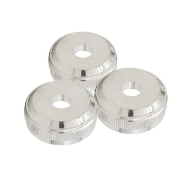 説明:トランペット部品のための3本のナットを修理する底のねじナットのセット高品質で新しい耐久性とポータブル.使いやすいステンレス鋼材.錆びない.耐久性.細工.良いシーリング材質:金属サイズチャート:約21.8x21.8x8mm / 0.86...