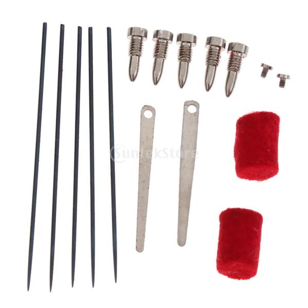 説明: 1組のアルトサックス修理部品で16台のPCを完成高品質と100％ブランドの新しい耐久性、長期間適用することができますアルトサックス、サクソフォンの交換に適していますサクソフォン・プレイヤーとDIY愛好家のためのすばらしい贈り物サイズ...