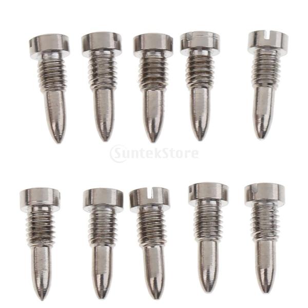 説明:アルトテナーソプラノサックス修理用アクセサリーのための10個のサクソフォンネジ高品質で新しい高品質の金属製.耐久性のある使用木管楽器の素晴らしい代用品材質:金属パッケージに含まれるもの: 10倍サクソフォン用ネジ注意:異なるモニターの...