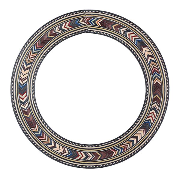 説明:ギターをドレスアップするのに最適な装飾.高品質のローズウッドとメープルウッド製.クラシックおよびアコースティックギターに適しています.直径:94mmサイズ:134x94x0.6mm仕様:直径:94mmサイズ:134x94x0.6mmパ...