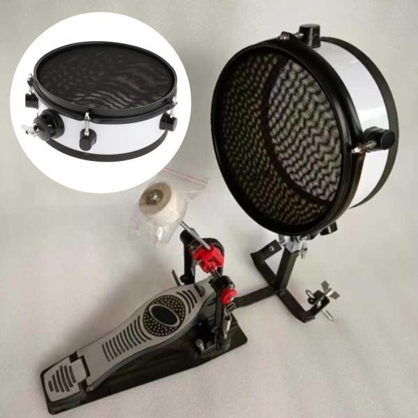 説明:音量を下げることができます.良好なサイレントパフォーマンス.本物のドラムの感触が特徴です.直立プレイ用のスタンドに取り付けることができ.保護機能が付いています.滑り止め/滑り止めのテーブルトップ用のゴム底.初心者のドラマーに最適なツー...