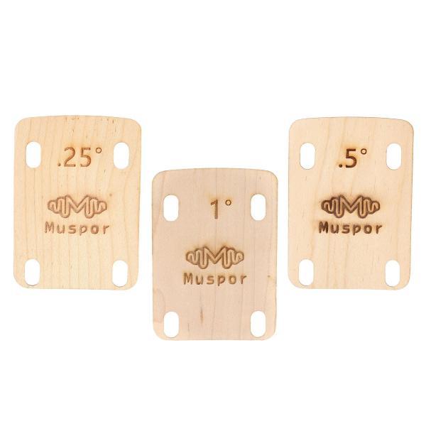 説明:商品内容: ギターネックプレートガスケット.メイプルクッションシムパッド3個. 0.25度テーパー.0.5度テーパー.1度テーパー.素晴らしいアクセサリー: 楽器に最適なアクセサリーで.エレキギターやベースに適しています.品質:カエデ...