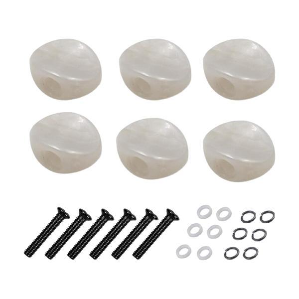 説明:[パッケージ内容]6個のギターチューニングペグボタンは.エレキギターやフォーククラシックギターのヘッドボタンに広く適用できます.[耐久性のある素材]チューニングペグマシンヘッドは高品質の素材で作られており.取り付けと使用が簡単です.[...