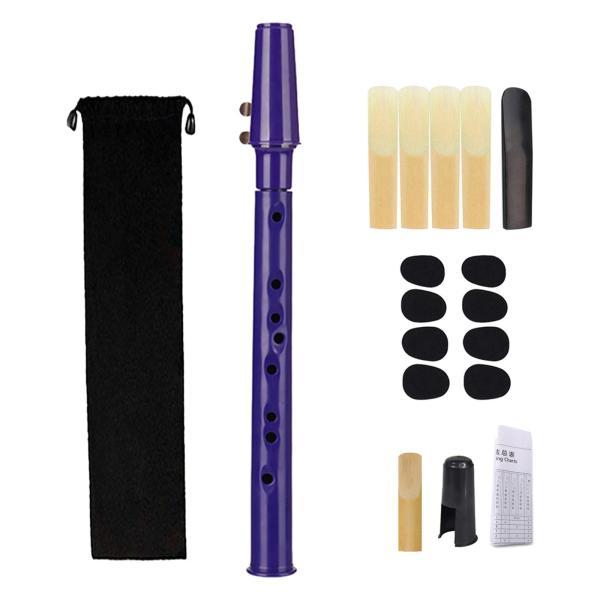 説明:[初心者学習]:ポケットサックスは直接演奏できるので.どこにいても練習するのに最適です.本物のサックスに近いサウンドです.[フルセット]:ポケットサックス1個.リード5枚.パッド8枚.マウスピース1個.キャリングバッグ1個.運指表1枚...