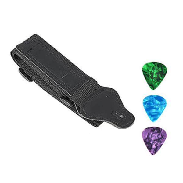 説明:[素材]: エレキギター ストラップはナイロン製で.柔らかく通気性があり.傷つきにくく.快適さと安定性を提供します. [調節可能]: ギターショルダーストラップの長さは調節可能.調節可能な長さ: 103-158 cm.ピックを便利に収...