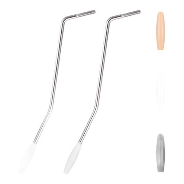 説明:[トレモロギターアーム]このエレキギタートレモロアームは.弦の張力を簡単に調整し.音色を変えてトレモロ効果を高めるのに役立ちます. [高品質のギターパーツ]高品質の金属で作られたこのギタートレモロアームは.高い光沢と耐久性を誇ります....