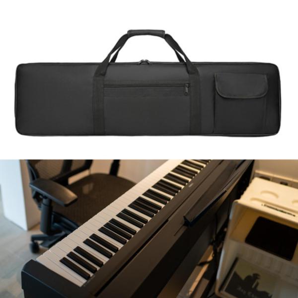説明:[素材]: 電子ピアノケースはオックスフォード布で作られており.耐摩耗性があり.軽量で丈夫で.長期間の使用とキーボードの安全性を保証します. [パッド入りデザイン]: 61キーキーボードバッグは内側が柔らかく.綿で満たされており.総合...