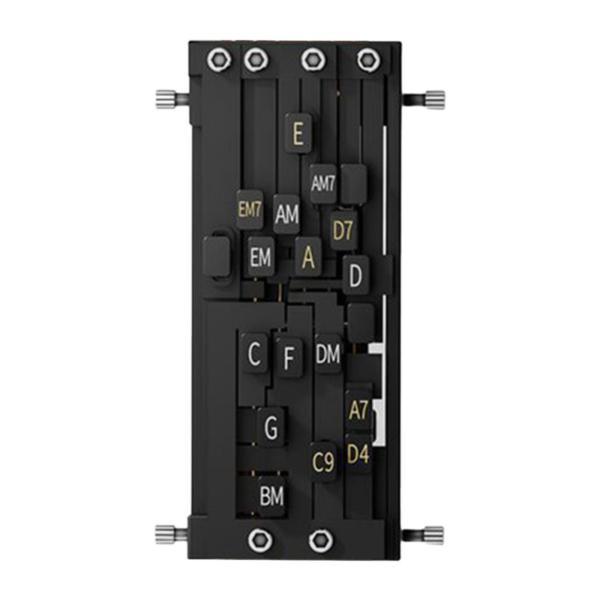 説明:[デザイン]: 文字が縦長のデザインのギターコード練習ツールで.キーの位置が見やすくなります.[実用性]: ギターコードトレーニングは使い方が簡単で.コード名のボタンを押すだけで.曲のコードを簡単に演奏できます[用途]: ギター練習補...