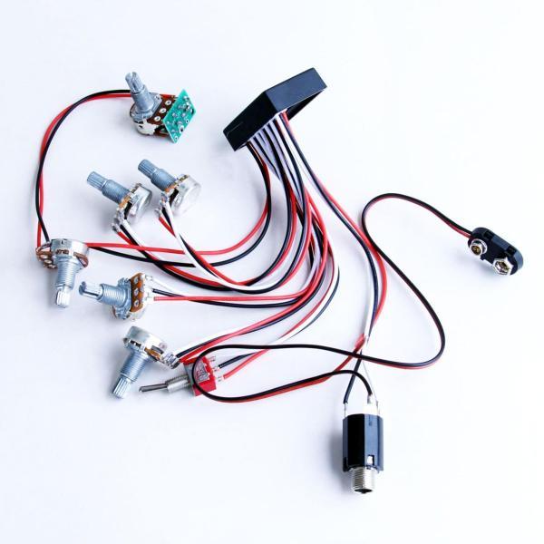 説明:[信号増幅]: このエレクトリックベースプリアンプ回路は.エレキギターまたはベースからの信号を増幅するように設計されており.スピーカーから投影されたときにサウンドが強力でクリアであることを保証します.[素材]: 金属素材で作られていま...