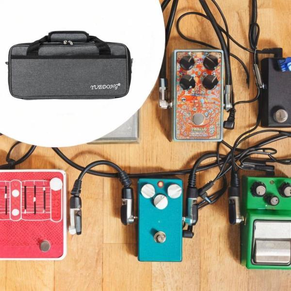 説明:[多用途]: 多機能収納バッグは.エフェクトペダルボード.ギターアクセサリー.DJコントローラー.電子キーボード.ドラムパッドなどの楽器や機器用に設計されています. [素材]: エフェクトペダルボードバッグはオックスフォード布.ポリエ...