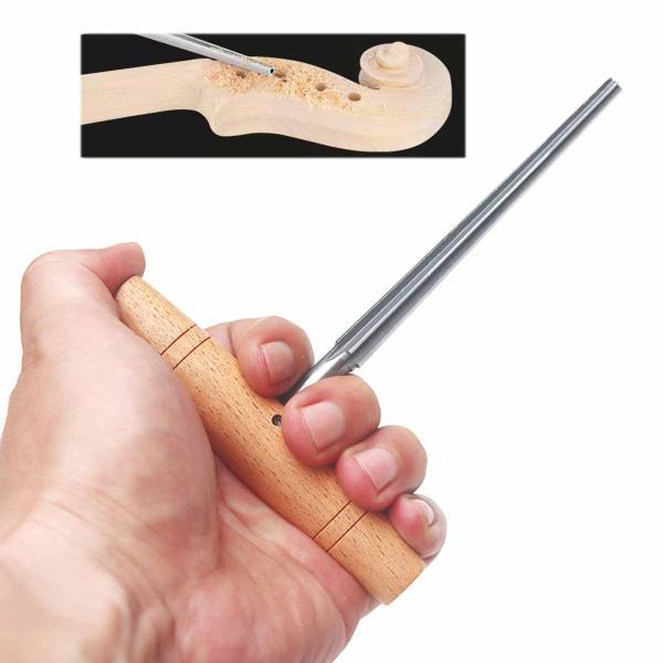 説明:[構造]: このリーマーは金属製で.錆びにくく長持ちするように作られており.バイオリンのメンテナンスのニーズに長期にわたって信頼性を提供します. [テーパードデザイン]: テーパードデザインは.摩耗または損傷したペグ穴にフィットして形...