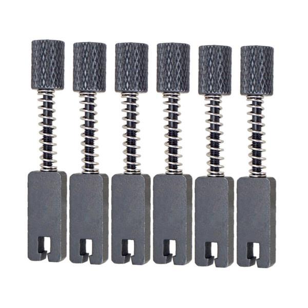 説明:[互換性]: ヘッドレスギター用に特別に設計されており.優れたフィット感と最適なパフォーマンスを保証します. [材質品質]: 丈夫な金属で作られたこれらの弦サドルは.長持ちする信頼性と強化された音質を提供します. [コンパクトな寸法]...