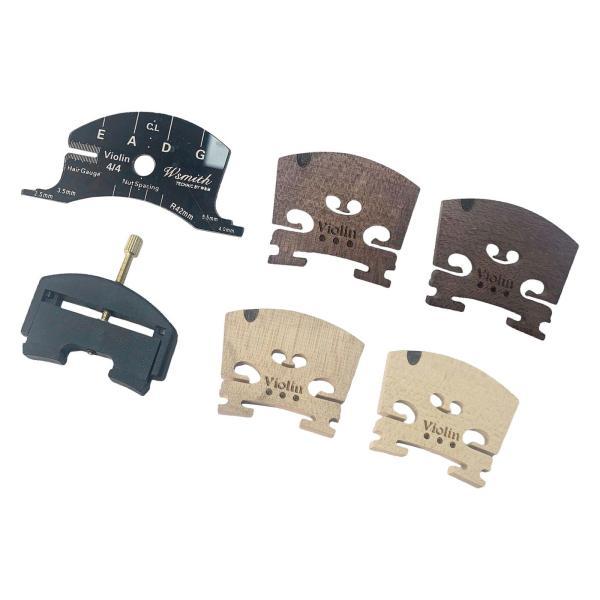 説明: [互換性]4/4バイオリン用に設計されたバイオリンパーツセットは.標準的なフルサイズの楽器に適合します. [材質]ABS素材で作られており.軽量で取り扱いやすく.長期間の性能を発揮します. [機能性]バイオリンのブリッジを簡単に交換...